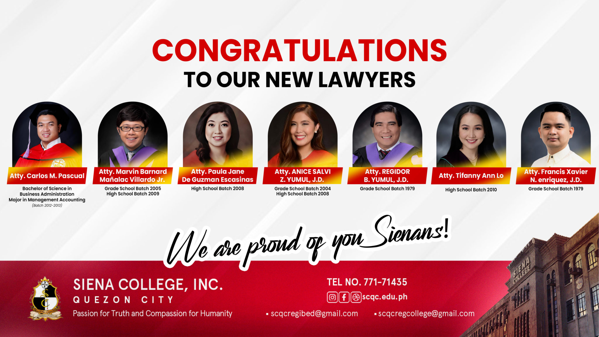 SIENA COLLEGE INC. – QUEZON CITY